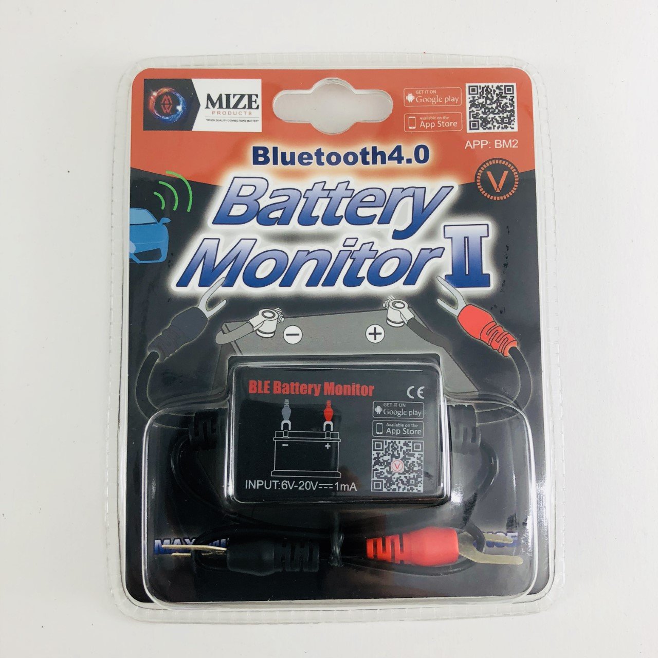 Mize BM2 Bluetooth 12V Battery Monitor – SirPlus Sales